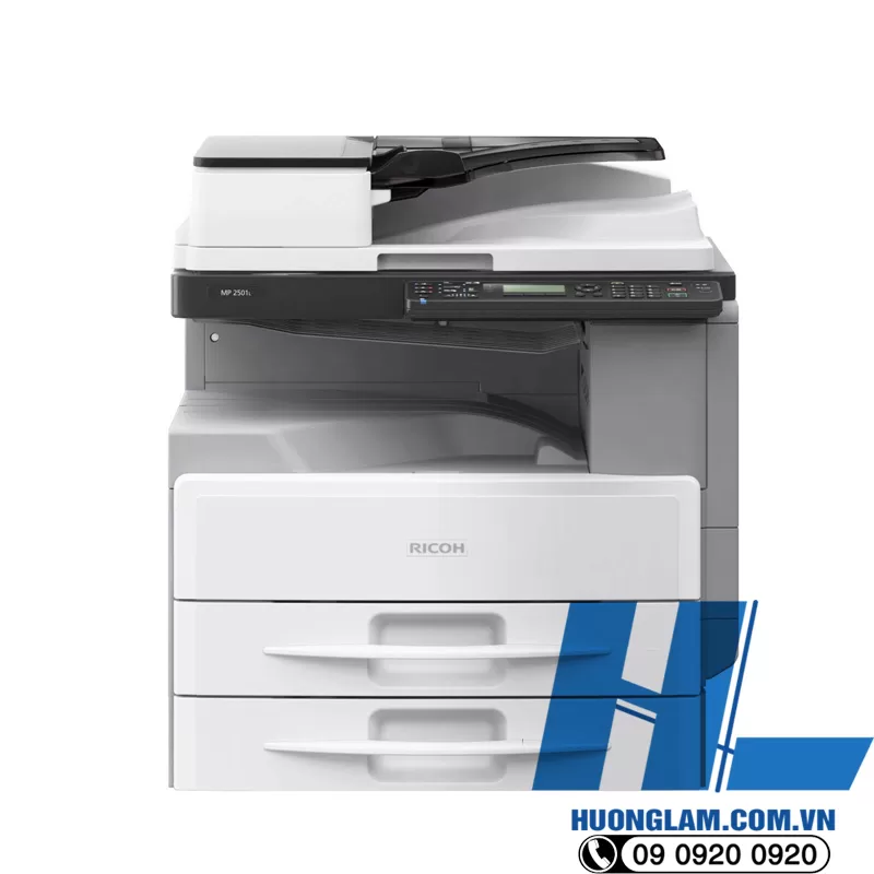 Máy photocopy Ricoh Aficio MP 2501L chính hãng, BH 40.000 bản